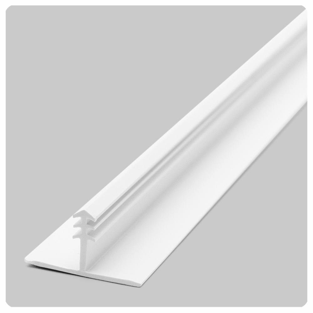 CeilingConnex 8 ft. x 0.83 ft. Grid Kits and Covers PVC Ceiling Tile ...