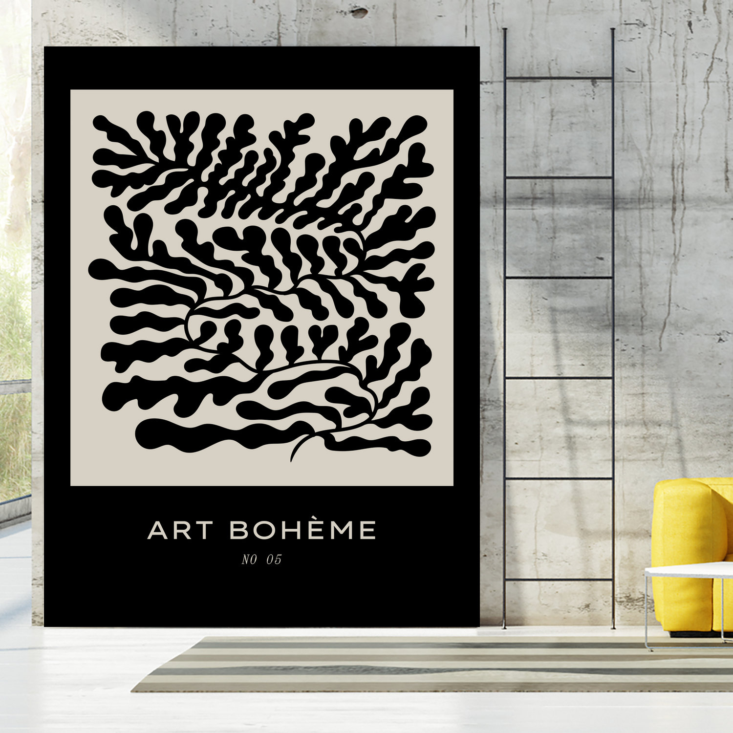 Corrigan Studio® Art Boheme No 5 Fine Art Giant Canvas Print | Wayfair