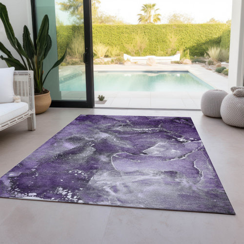 Wayfair | Purple Outdoor Rugs You'll Love in 2024