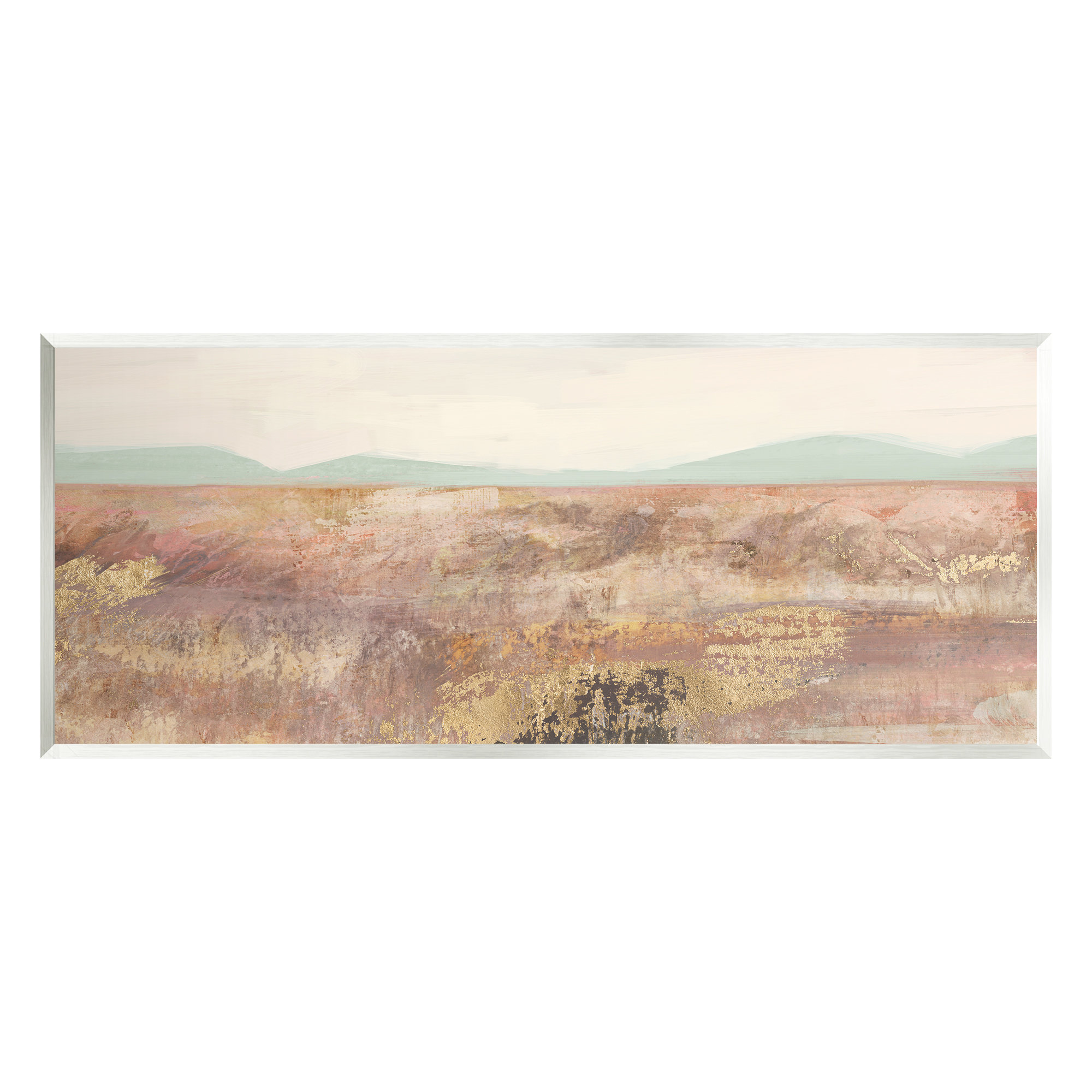 Stupell Industries Abstract Neutral Prairie Landscape Wall Plaque Art ...