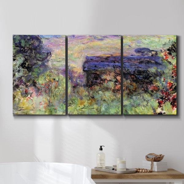 Winston Porter The House Seen Through The Roses, 1825 Framed On Canvas ...