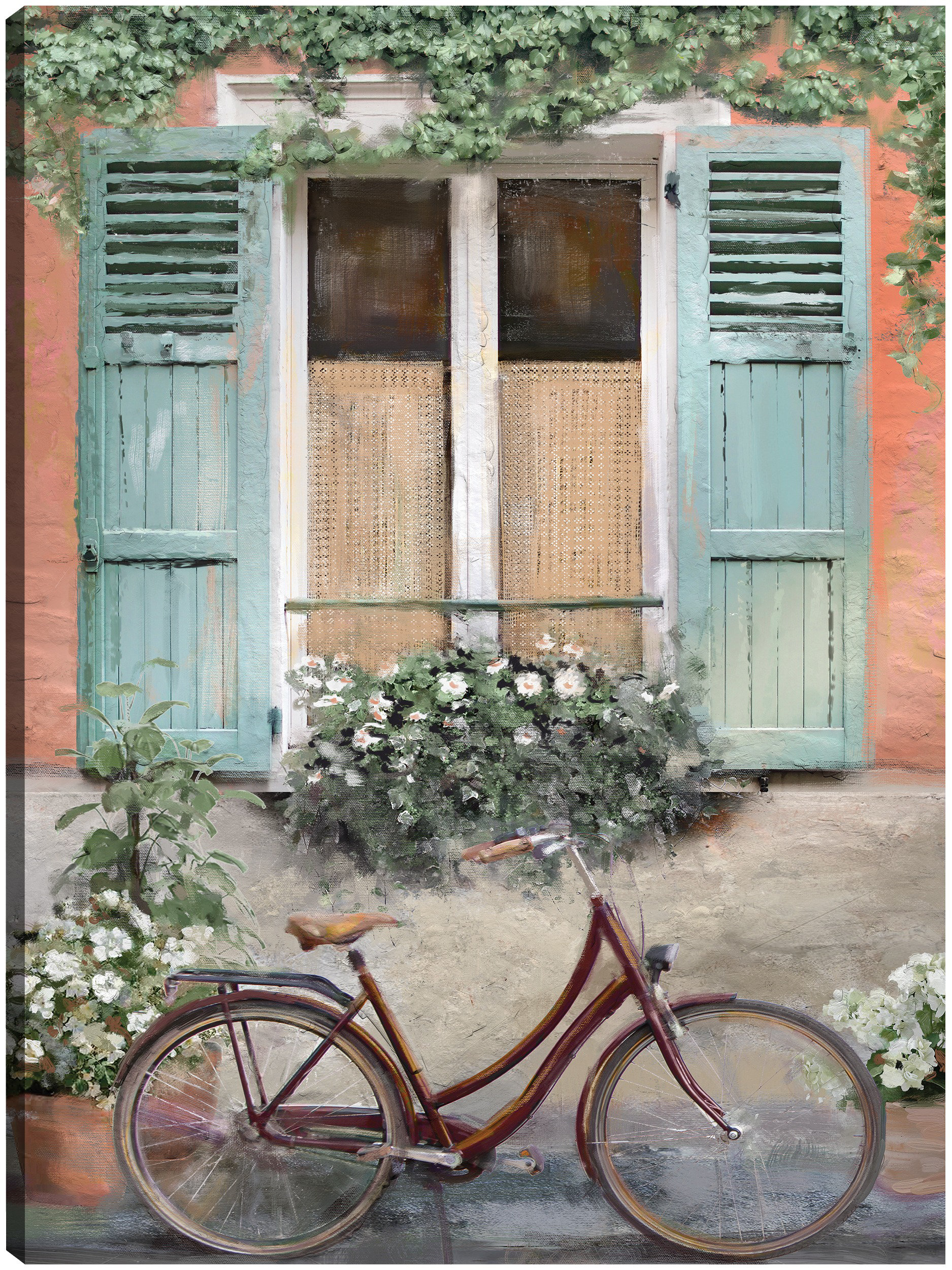 Red Barrel Studio® Shutters II by Studio Arts Canvas Art Print | Wayfair