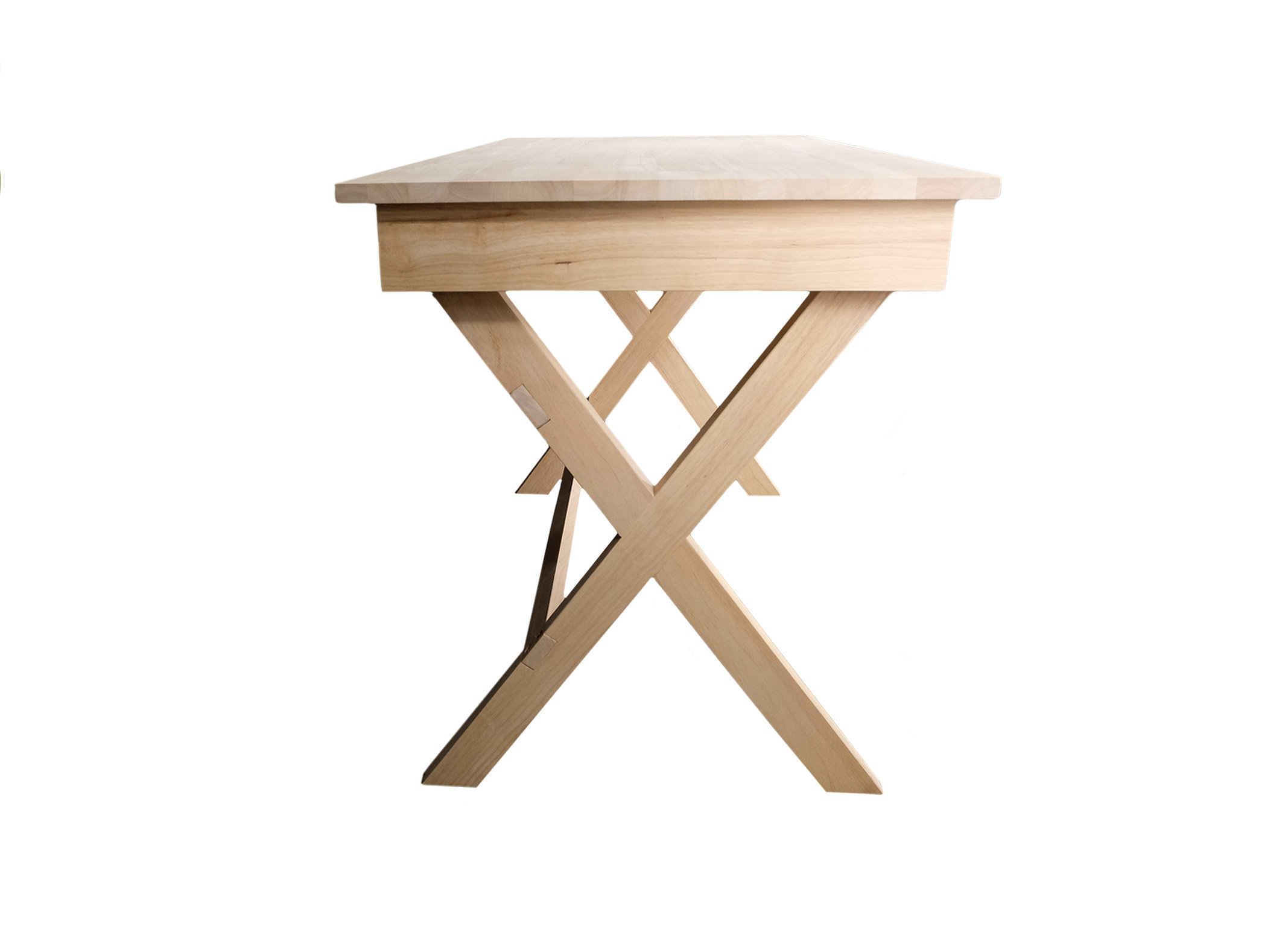 Union Rustic Solid Wood Writing Desk | Wayfair