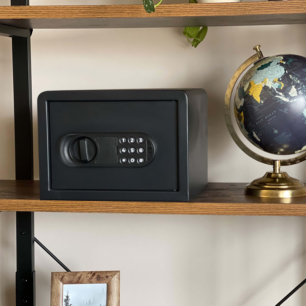 Sanctuary Home & Office Cube Security Vault with Electronic Lock | Wayfair