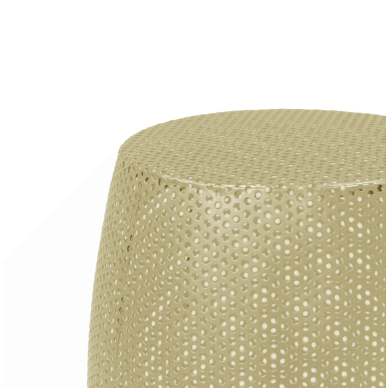 Mercer41 Round Metal Hollow Side Table | Wayfair