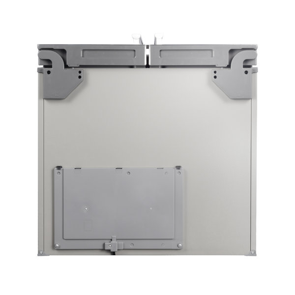 Cosmo 30 in. 17.5 cu. ft. Counter Depth 3-Door French Door Refrigerator ...