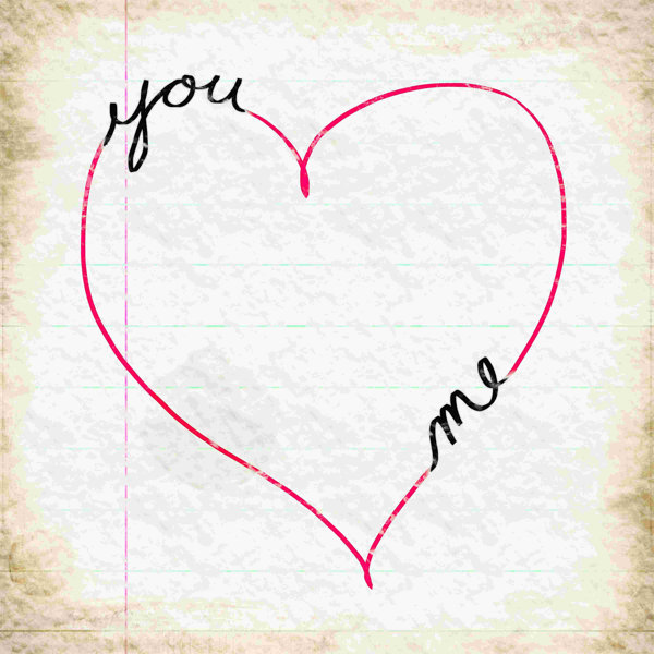 Trinx You Heart Me Distress Paper - Wayfair Canada