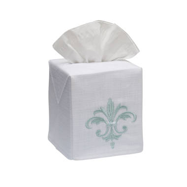 Charlton Home® Bolduc French Scroll Tissue Box Cover | Wayfair