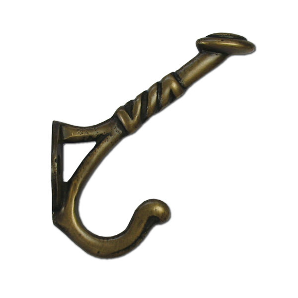 Gado Gado Hardware Fancy Wall Mounted Double Robe Hook | Wayfair