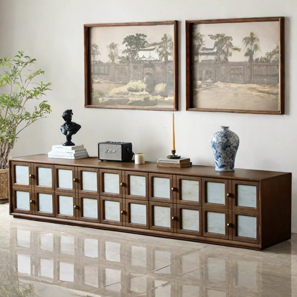Hokku Designs Samyo 91.3'' Media Console | Wayfair