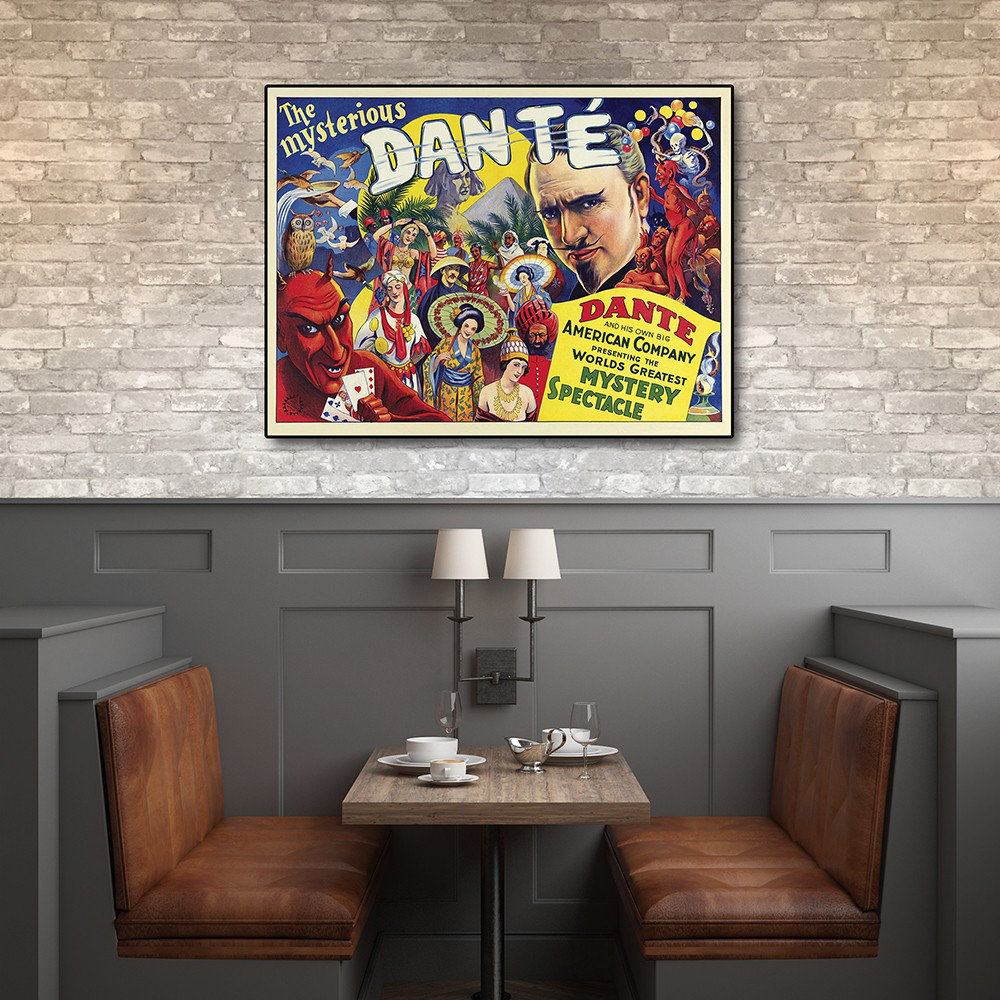 Astoria Grand The Mysterious Dante Vintage Magic Unframed Print Wall ...