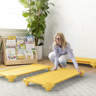 ECR4Kids Stackable Kiddie Cot, Standard Size, Classroom Furniture, 6 ...