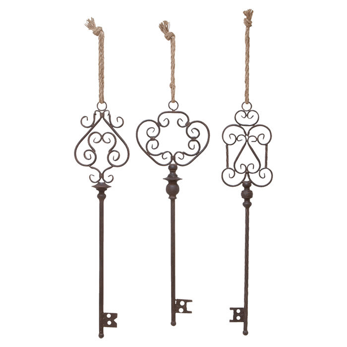 UMA Enterprises 3-Piece Charlotte Key Decor Set - Wayfair Canada
