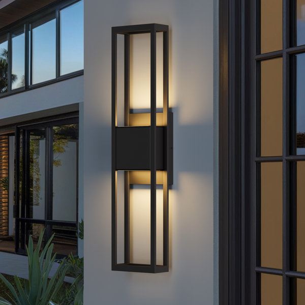 Alcott Hill® Wrought Iron LED Wall Light - Wayfair Canada