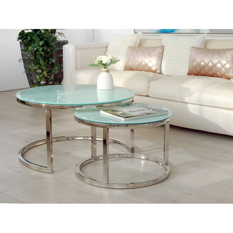 Canora Grey Bachmann 2 Piece Coffee Table Set | Wayfair.co.uk
