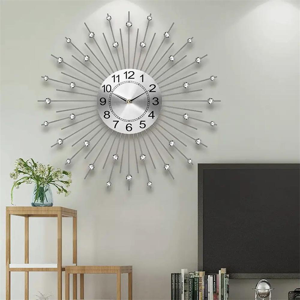 Everly Quinn Large Metal Medieval Wall Clock | Wayfair