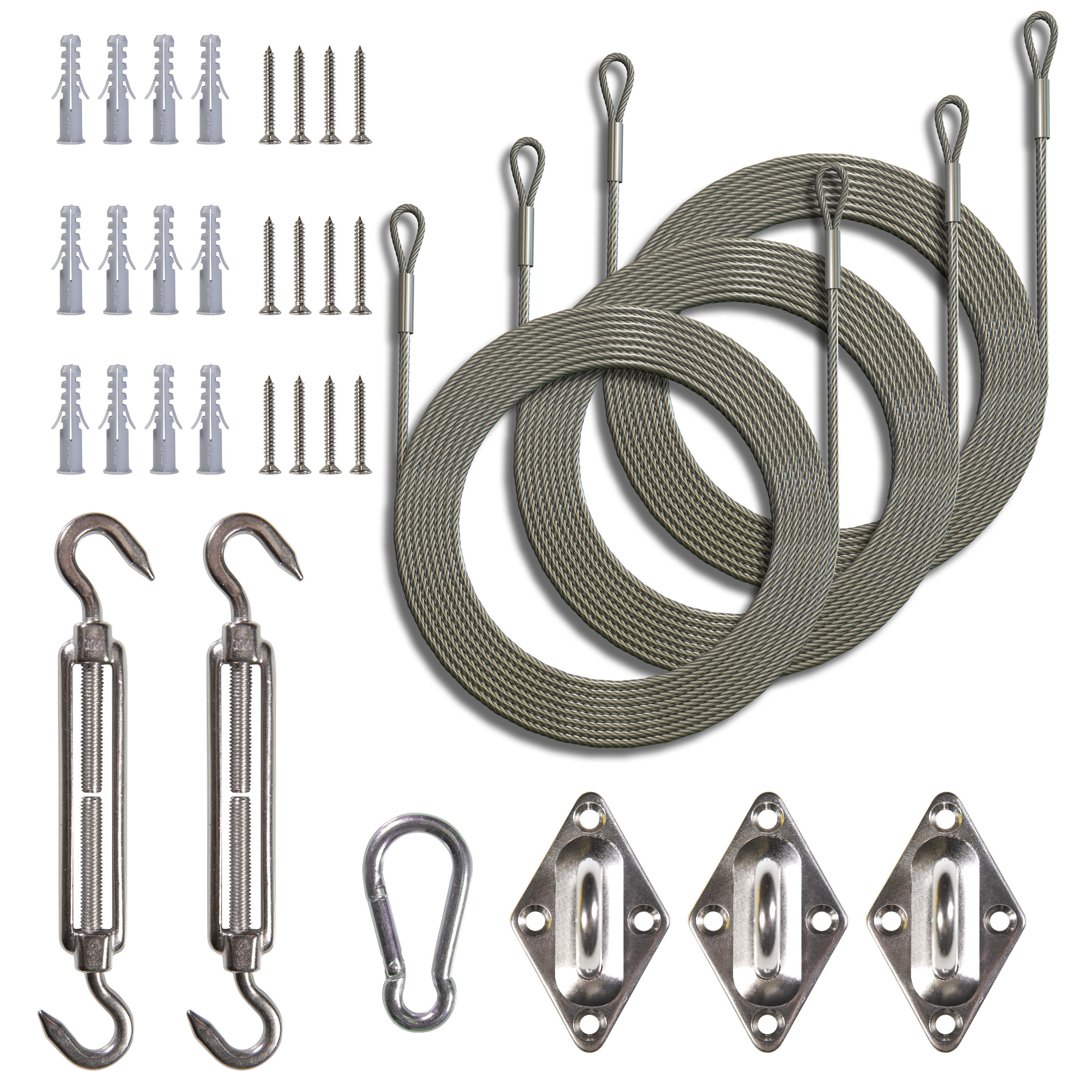 Royal Shade Triangle Shade Sail Installation Kit & Reviews - Wayfair Canada