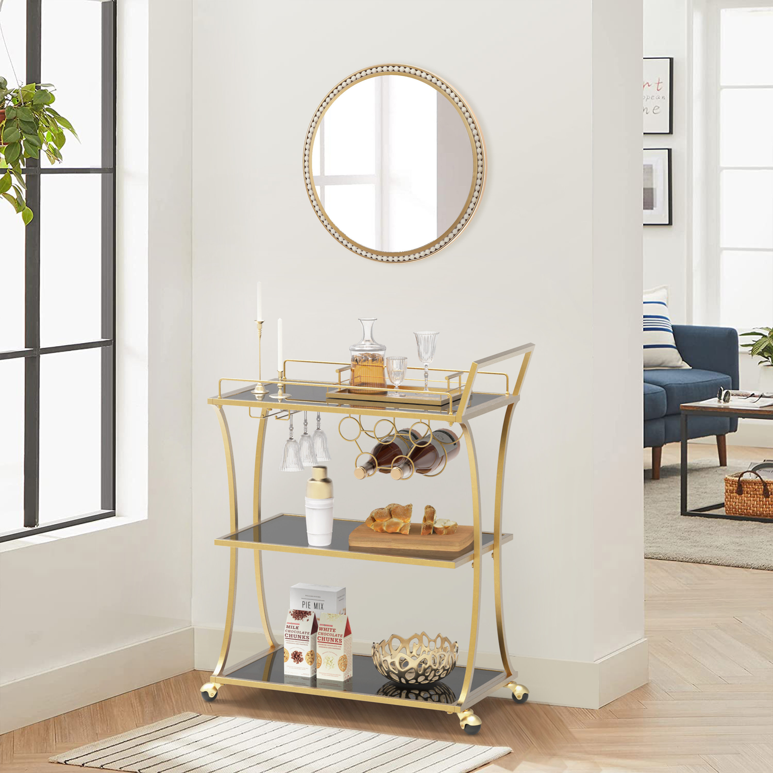 Hawoo Bar Carts & Reviews | Wayfair
