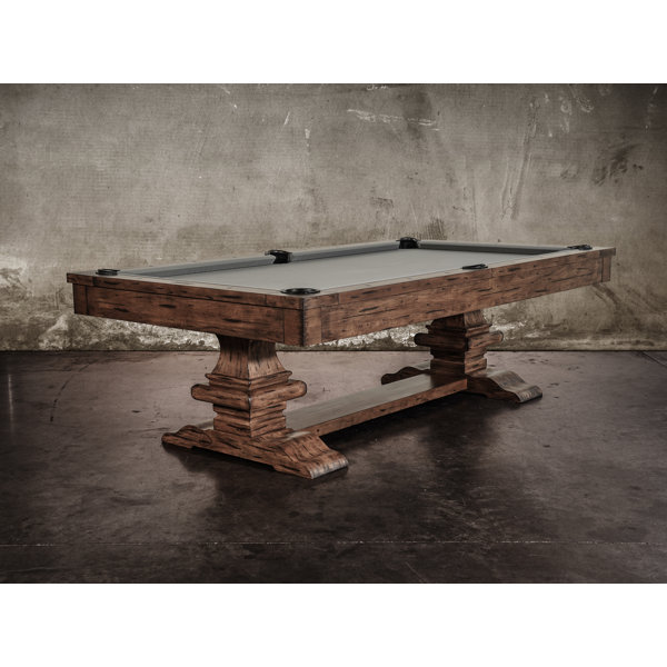 Plank & Hide Beaumont Pool Table With Dining Top Included | White Glove ...