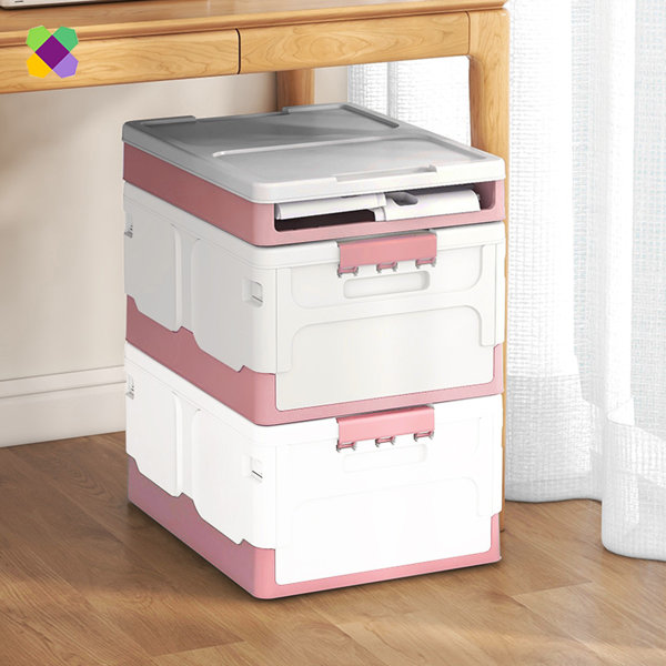Rebrilliant Foldable Plastic Box | Wayfair