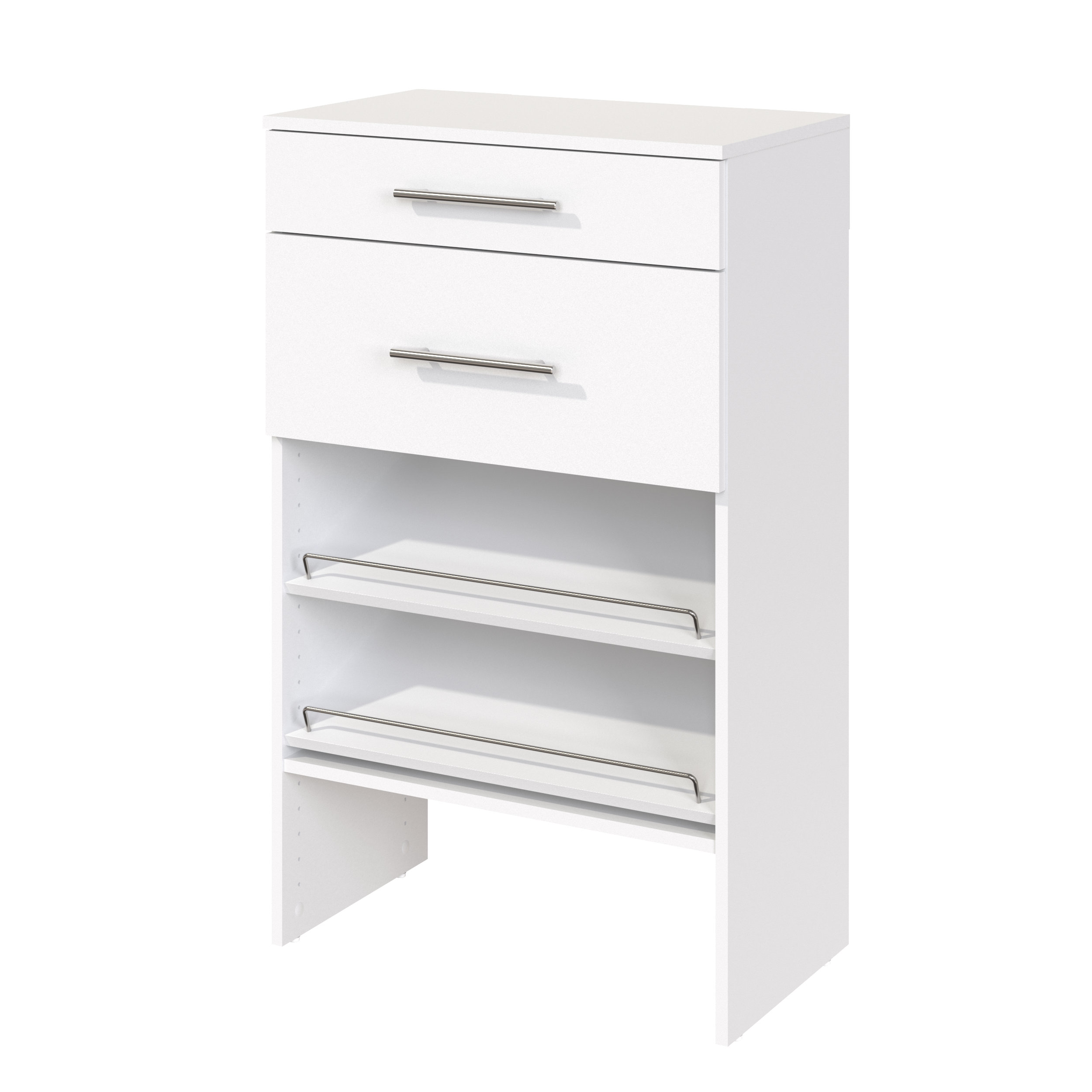 ClosetMaid Suitesymphony Base Unit With Drawers And Shoe Shelves ...
