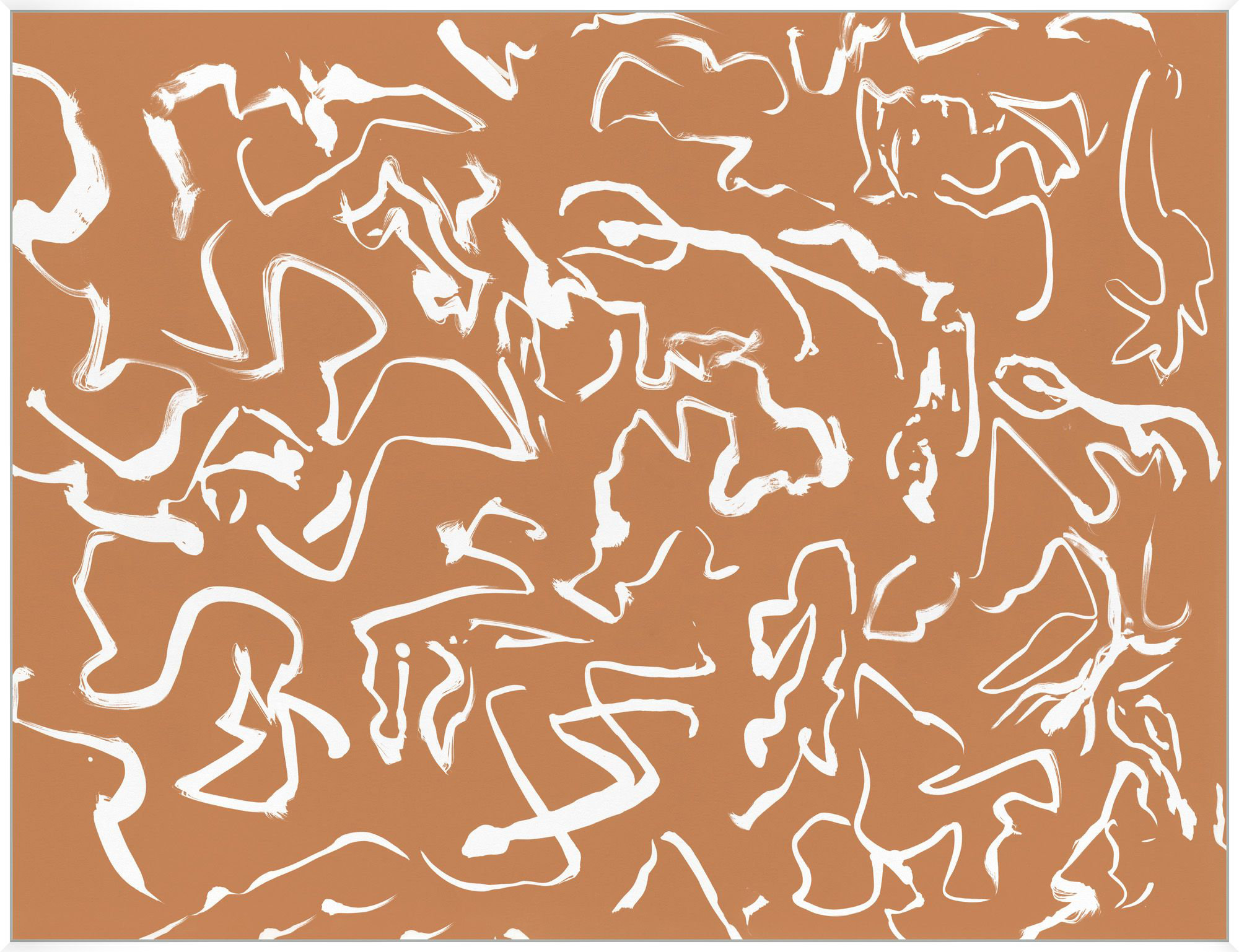 Wendover Art Group Ancient Gestures by Mat Sanders - Floater Frame ...