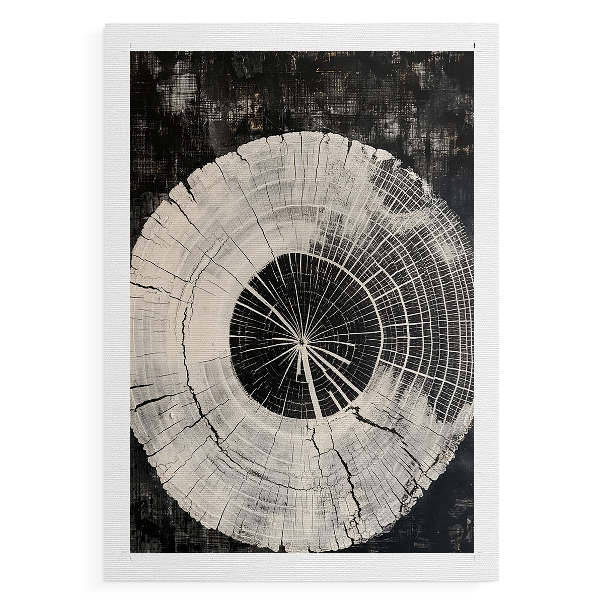 Latitude Run® ABSTRACT Series CCVI -Canvas Print Only - NOT FRAMED ...