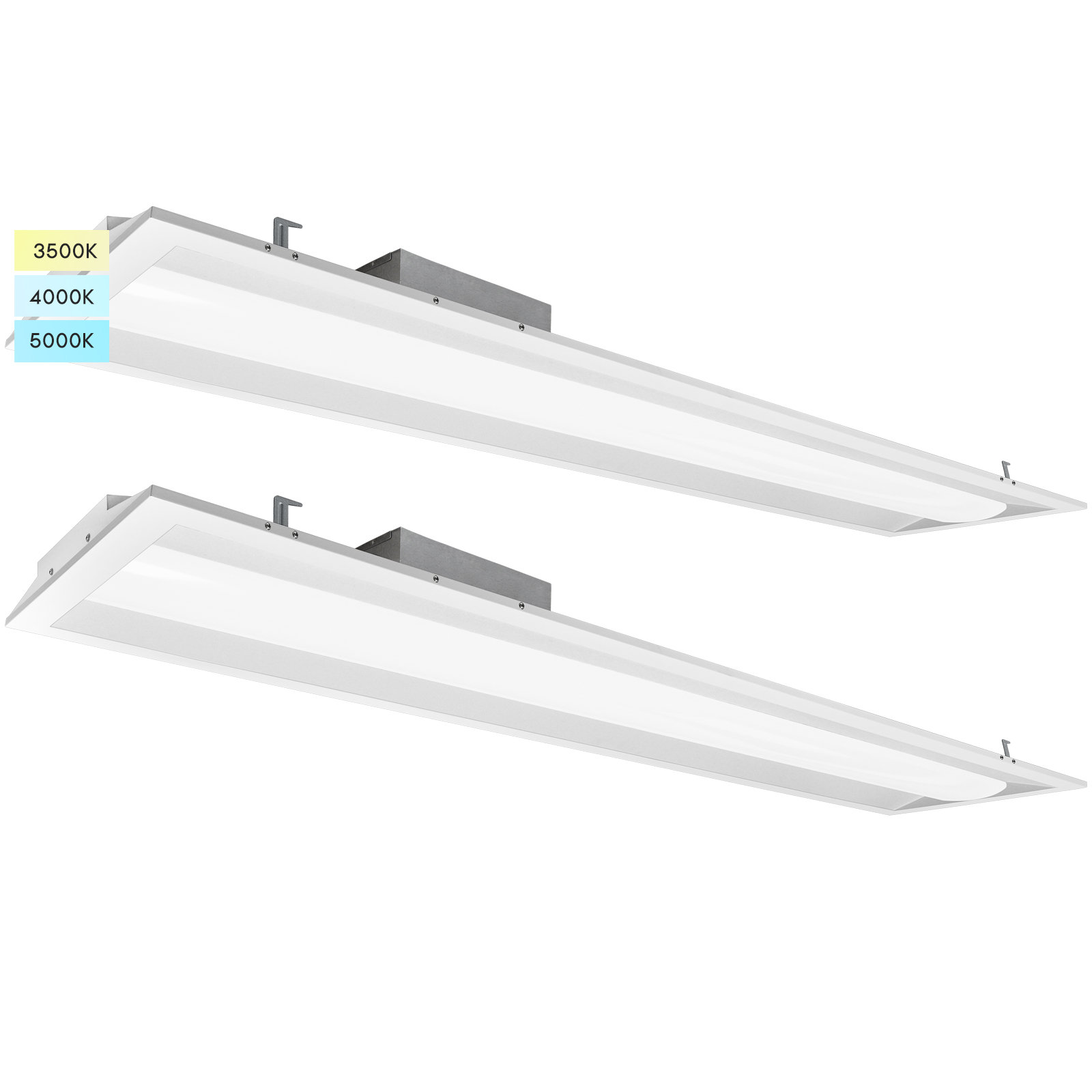 Luxrite 1' x 4' Dimmable LED Troffer Panel Light | Wayfair