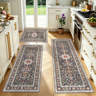 Prep & Savour Machine Washable Non-Slip Kitchen Mat & Reviews | Wayfair