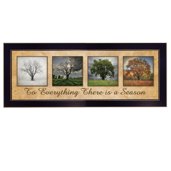 August Grove® There is a Season Framed Wall Art for Living Room, Home ...