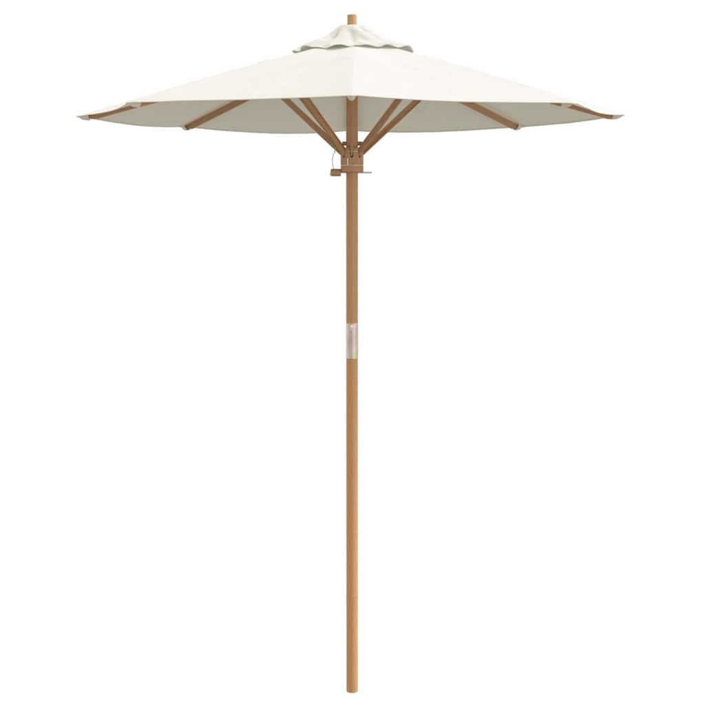 17 Stories Garden Parasol Cream White 180 X 180 X 230 Cm Bamboo ...