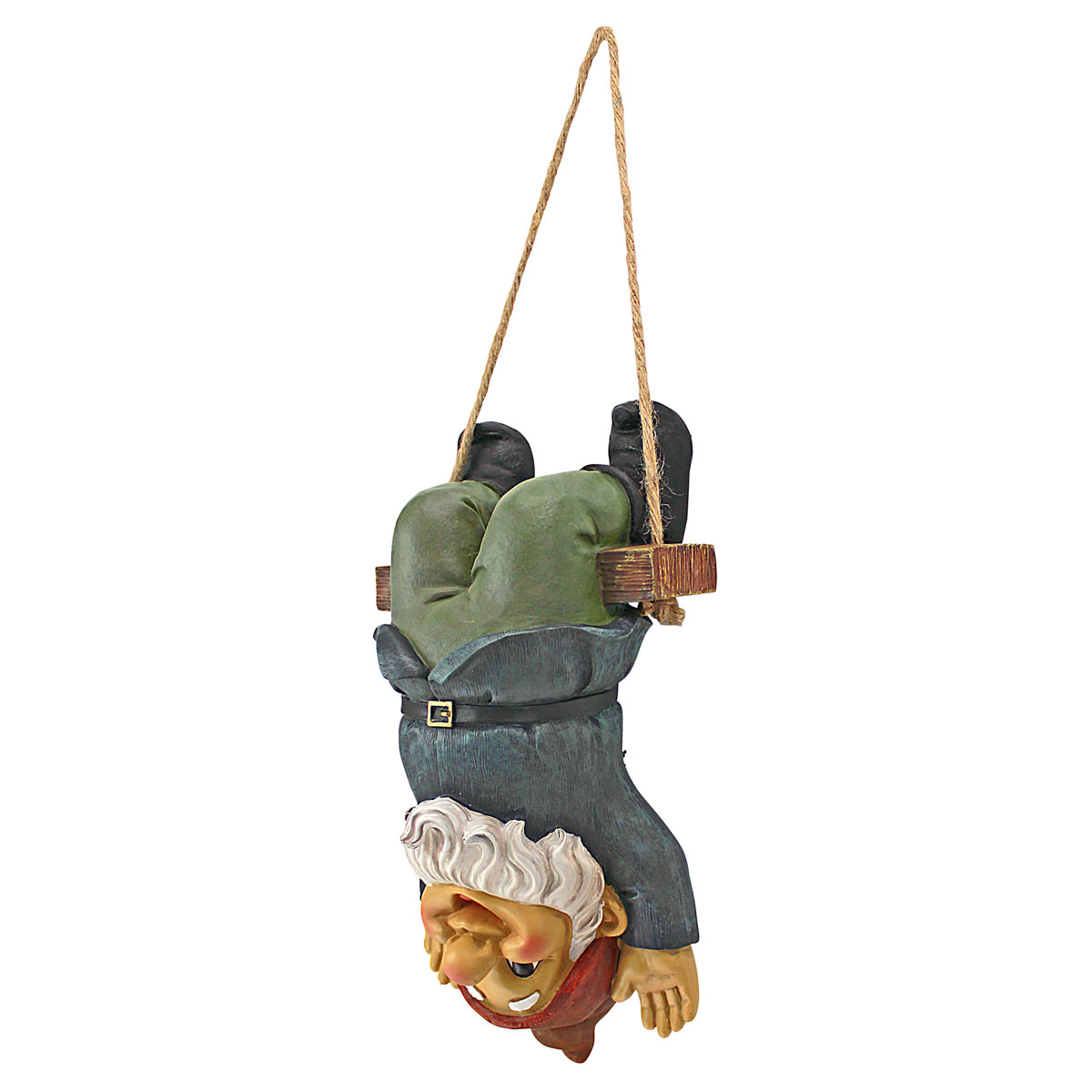 Design Toscano Alfie The Acrobat Swinging Gnome Wall Sculpture ...