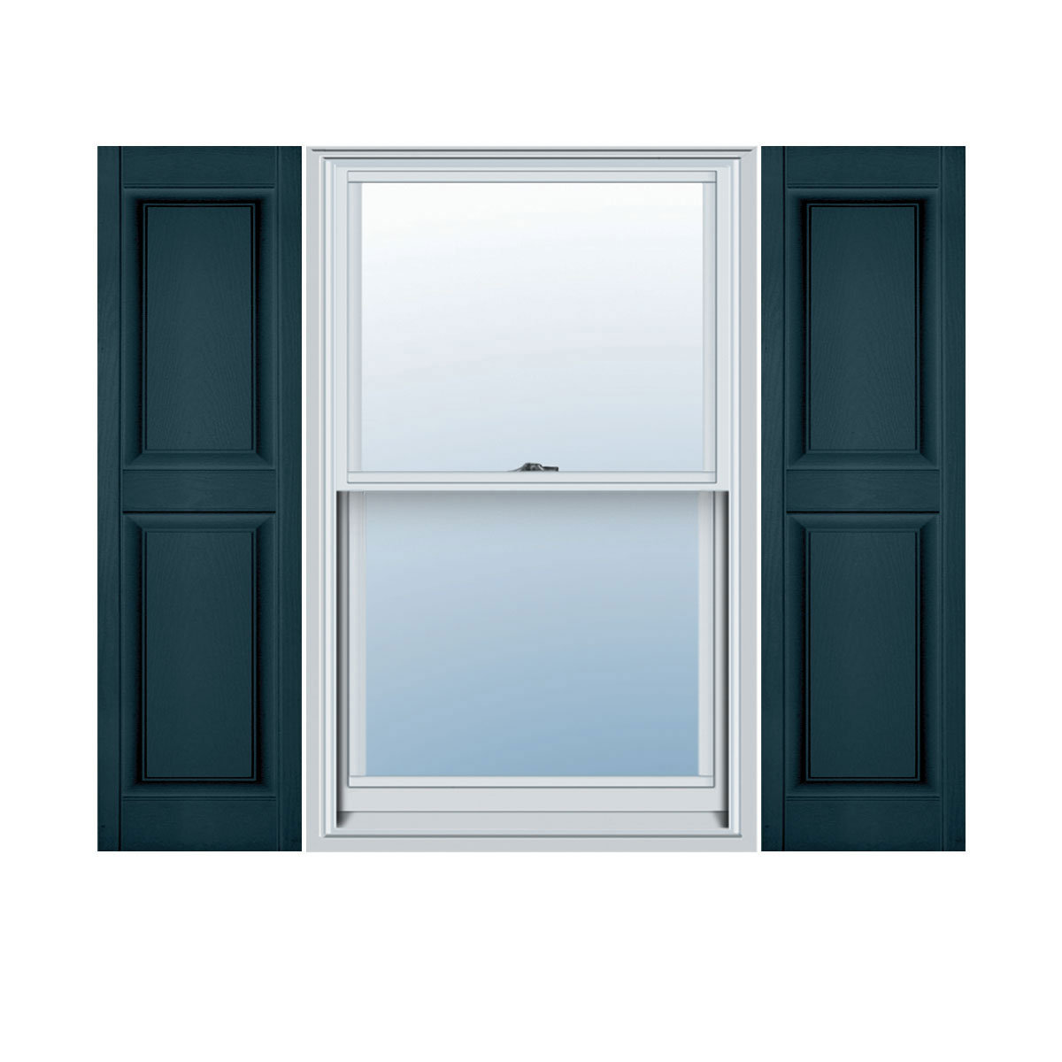 Mid America Mid-America Vinyl, Standard Size Williamsburg Double Panel ...