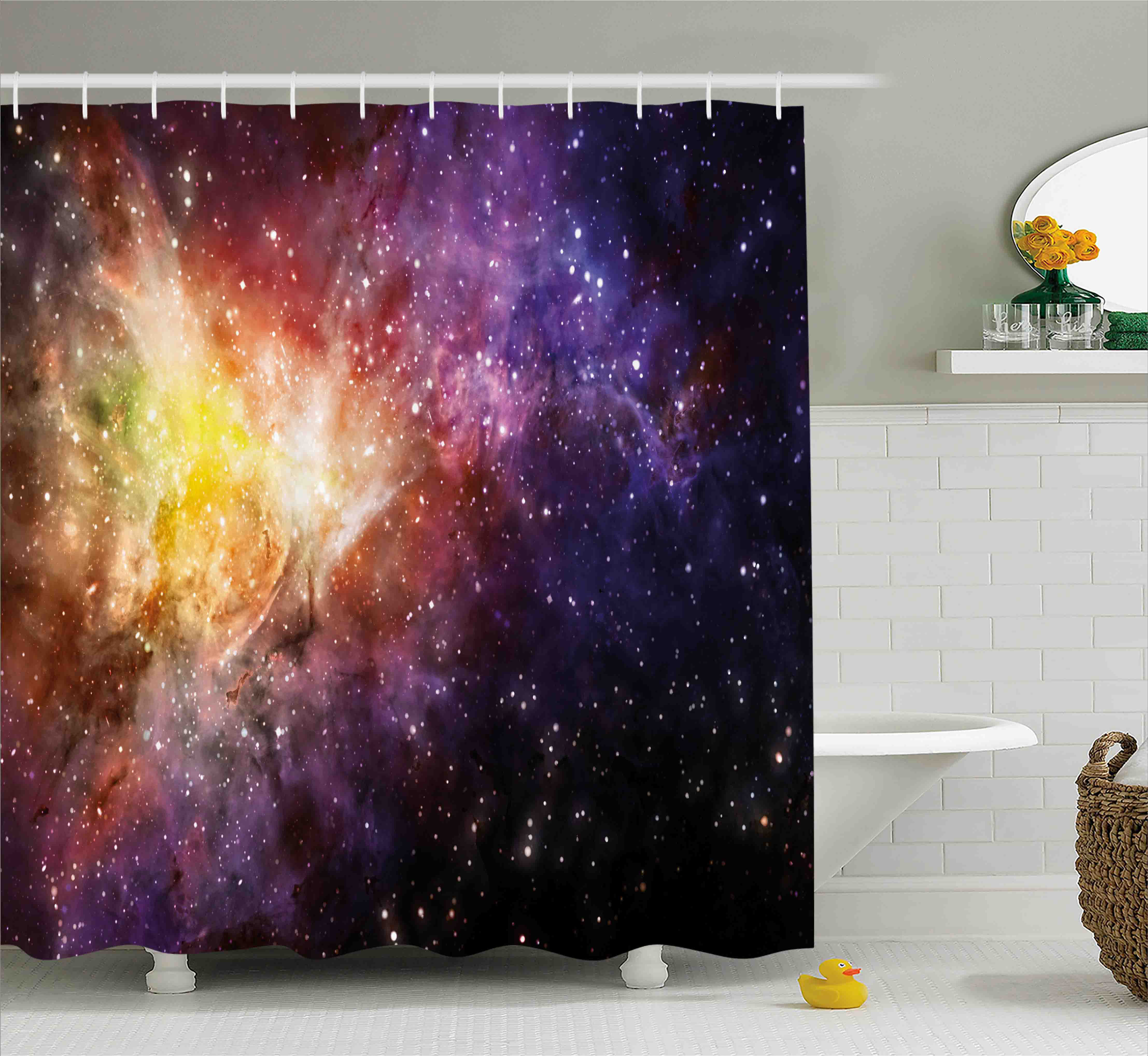 Ambesonne Belz Nebula Explosion View Shower Curtain - Wayfair Canada