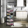 Three Star Im/Ex Inc. 360 Degree Rotating Storage Rack Kitchen Cart ...