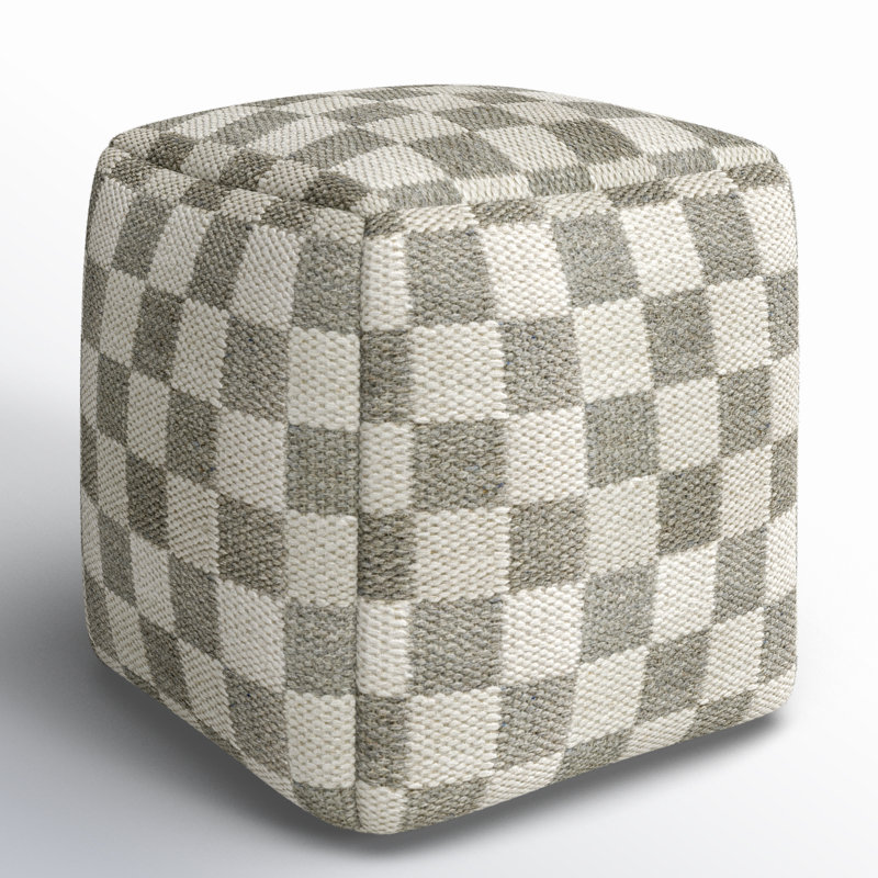 AllModern Galvan 18" Wide Square Pouf Ottoman & Reviews | Joss & Main
