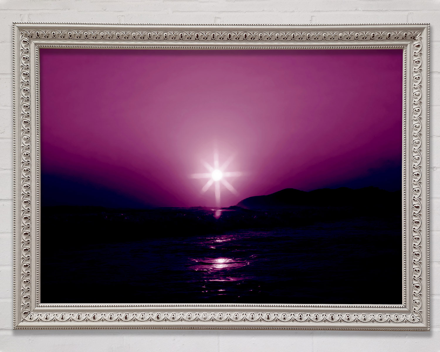 Bright Star Sunstar Purple - Single Picture Frame Art Prints | Wayfair ...