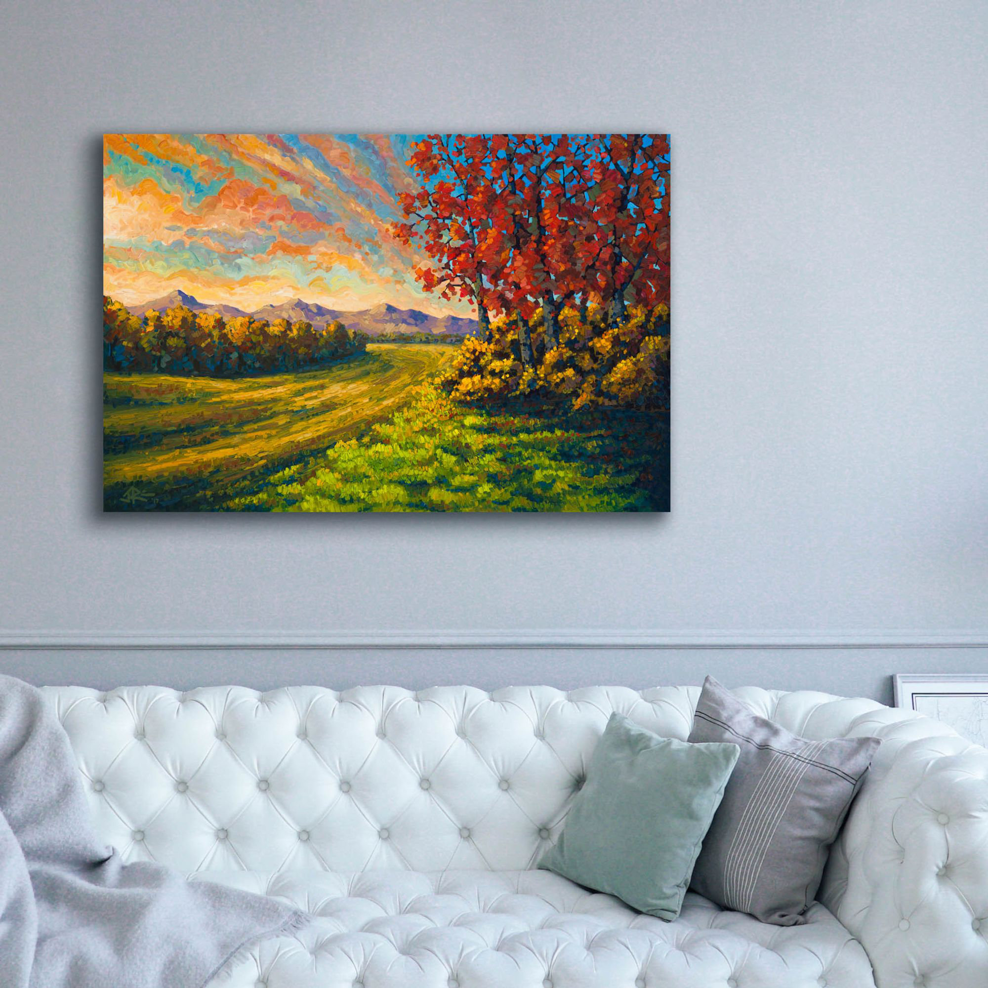 Red Barrel Studio® Farewell Autmun On Canvas by Joe Reimer Print | Wayfair