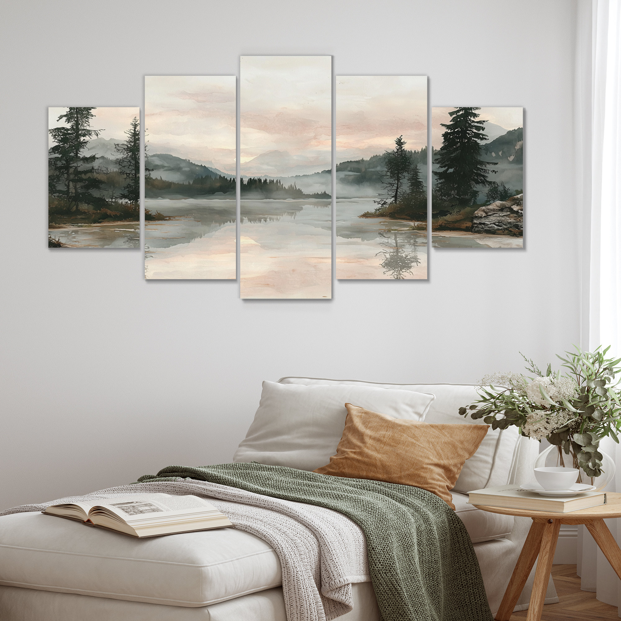 Millwood Pines Westhope - Lake House Wall Art - Traditional Wall Art ...