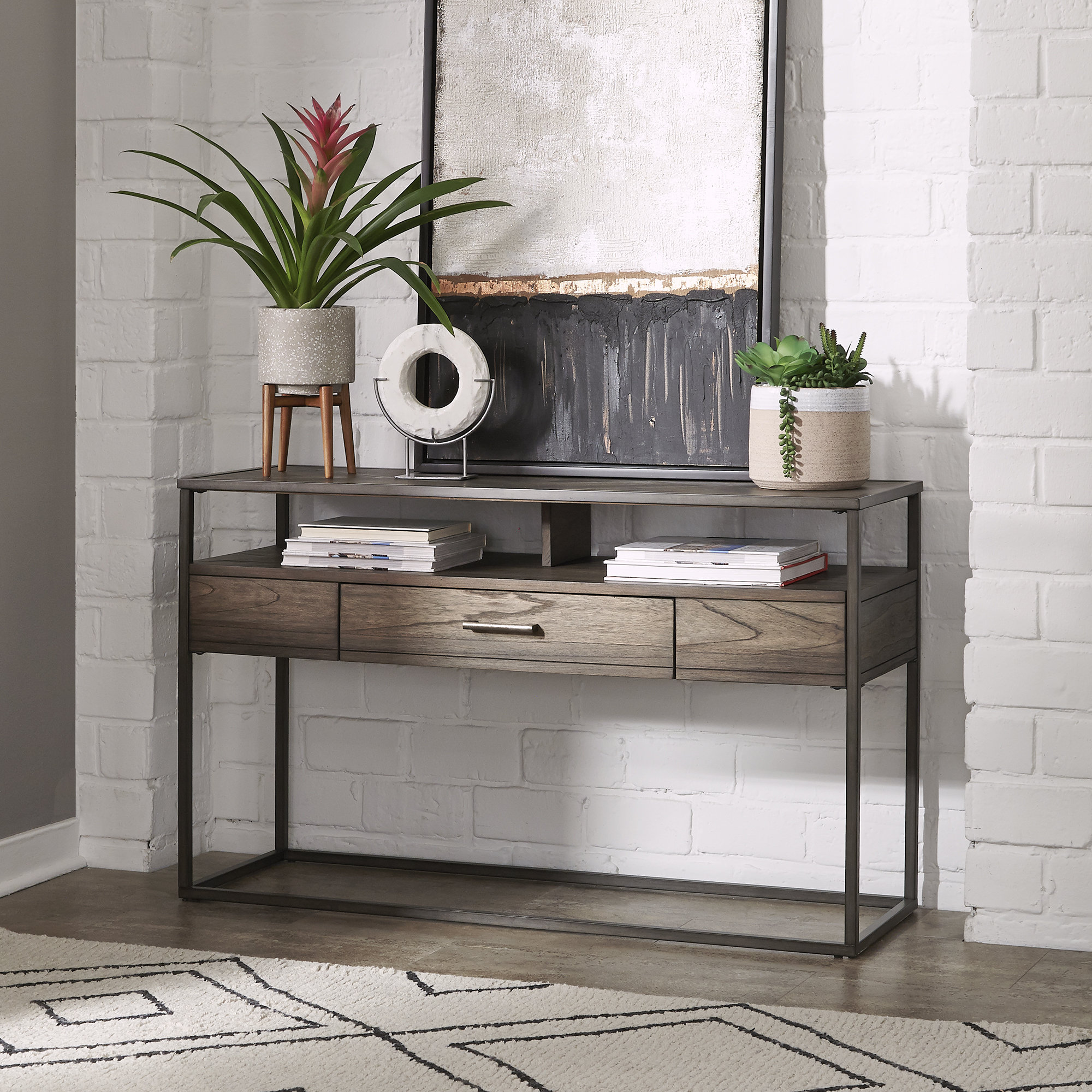 17 Stories Locust Grove 48" Console Table - Wayfair Canada
