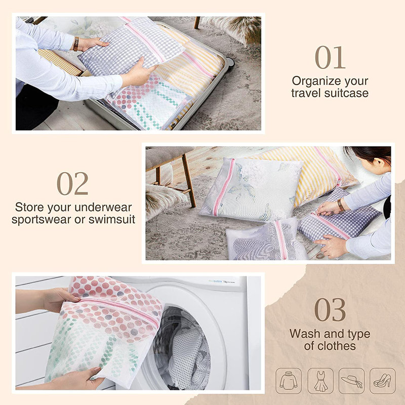 Bayou Breeze Hand Woven Rolling Laundry Sorter with Handles | Wayfair