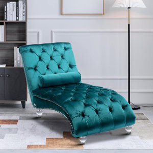 Blue Chaise Lounge Chairs You'll Love | Wayfair