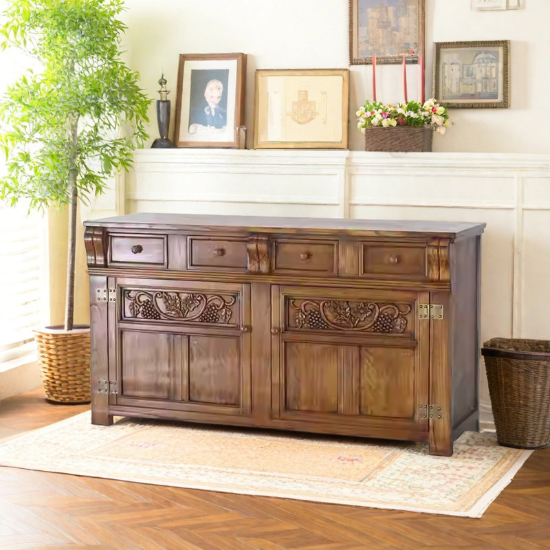 Vivid Space Creation Exotic Southeast Asian classic style sideboard ...