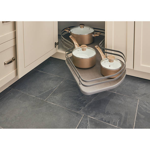 Rev-A-Shelf Contemporary Cloud 2-Shelf Blind Corner Organizer for Blind ...