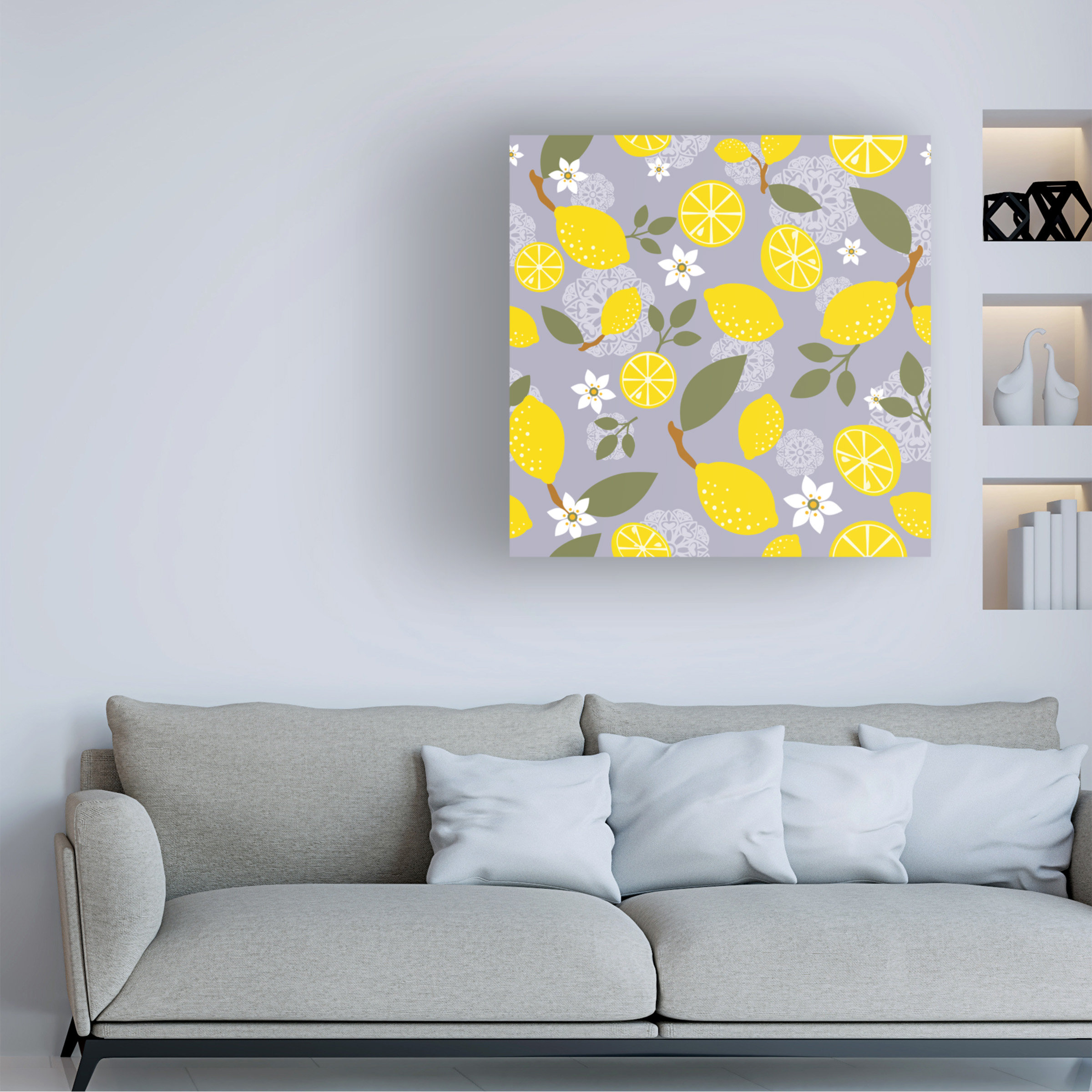 Ebern Designs Bolog Fiona Stokes-Gilbert Lemon Zest Canvas Art | Wayfair