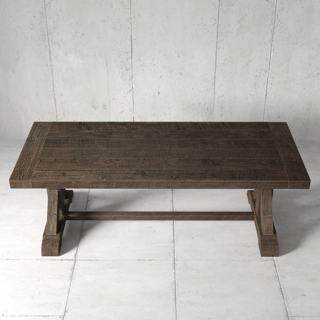 Urban Woodcraft Madera X-Base Dining Table | Wayfair