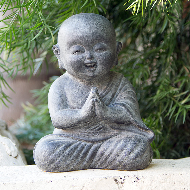 Bungalow Rose Religious & Spiritual Weather Resistant Fiberstone Garden ...