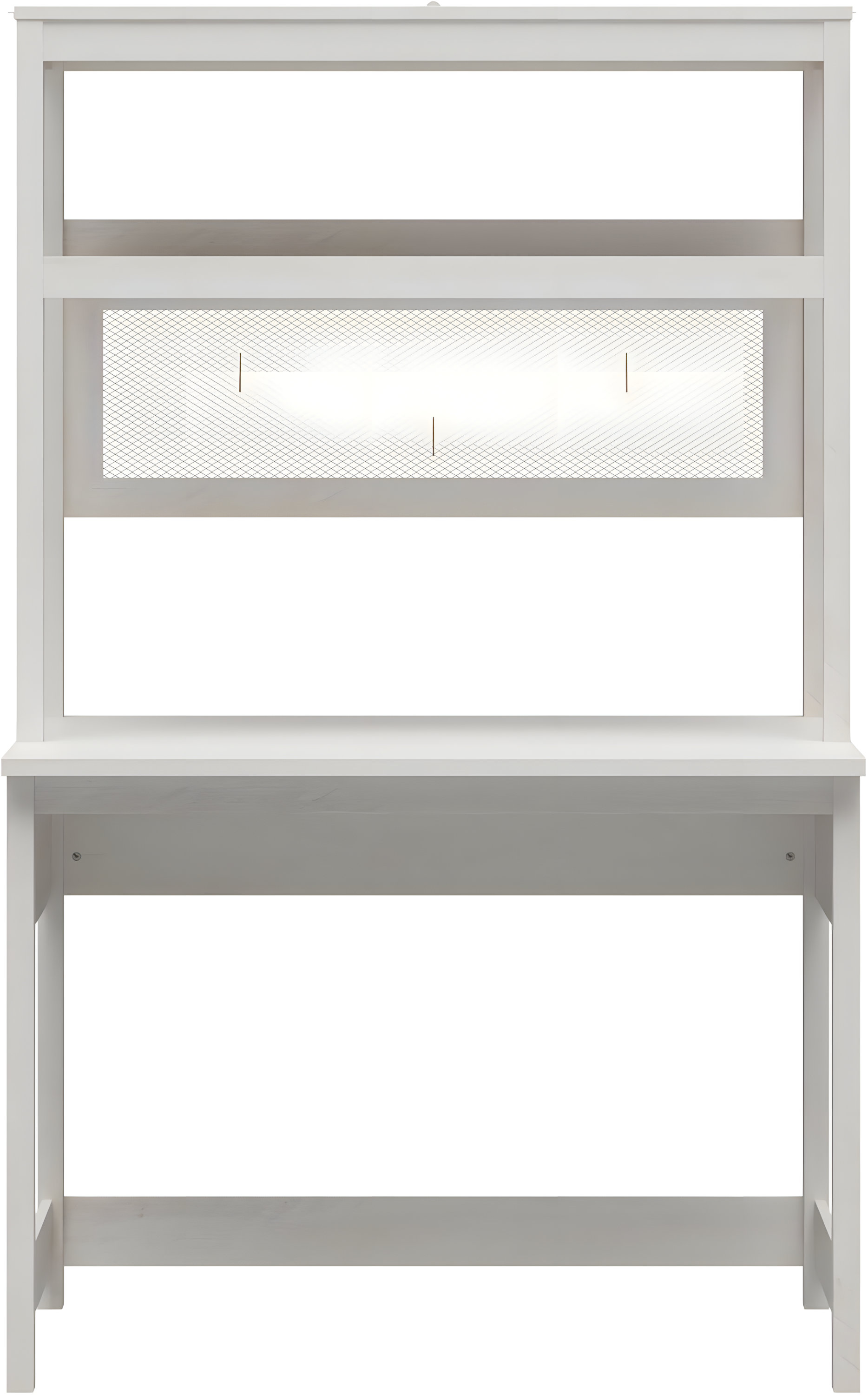 Hokku Designs Tess Standing Desktop Workstation With Modular Storage ...