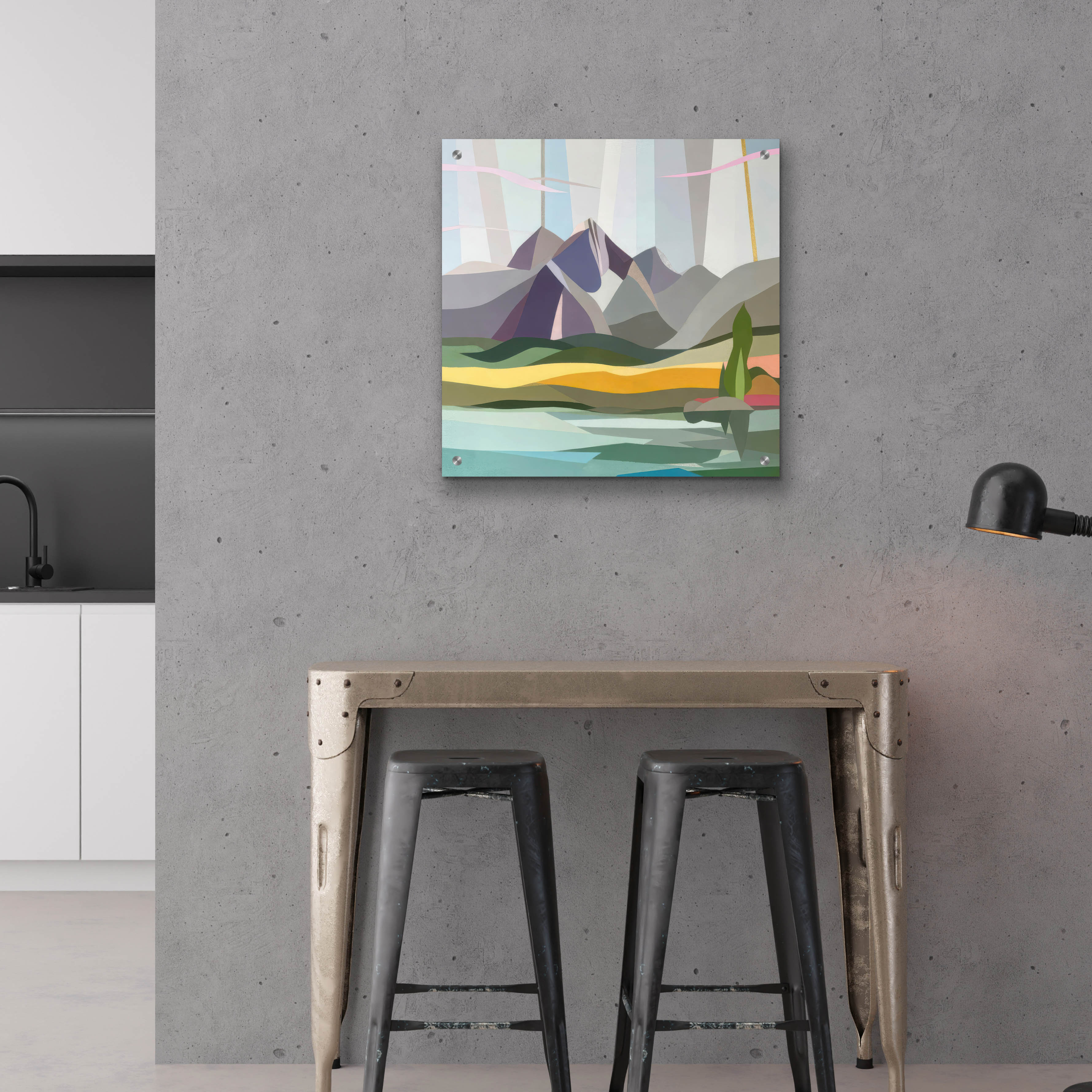 Millwood Pines 'Sierras Other Side' by Melba Browne Acrylic Glass Wall ...
