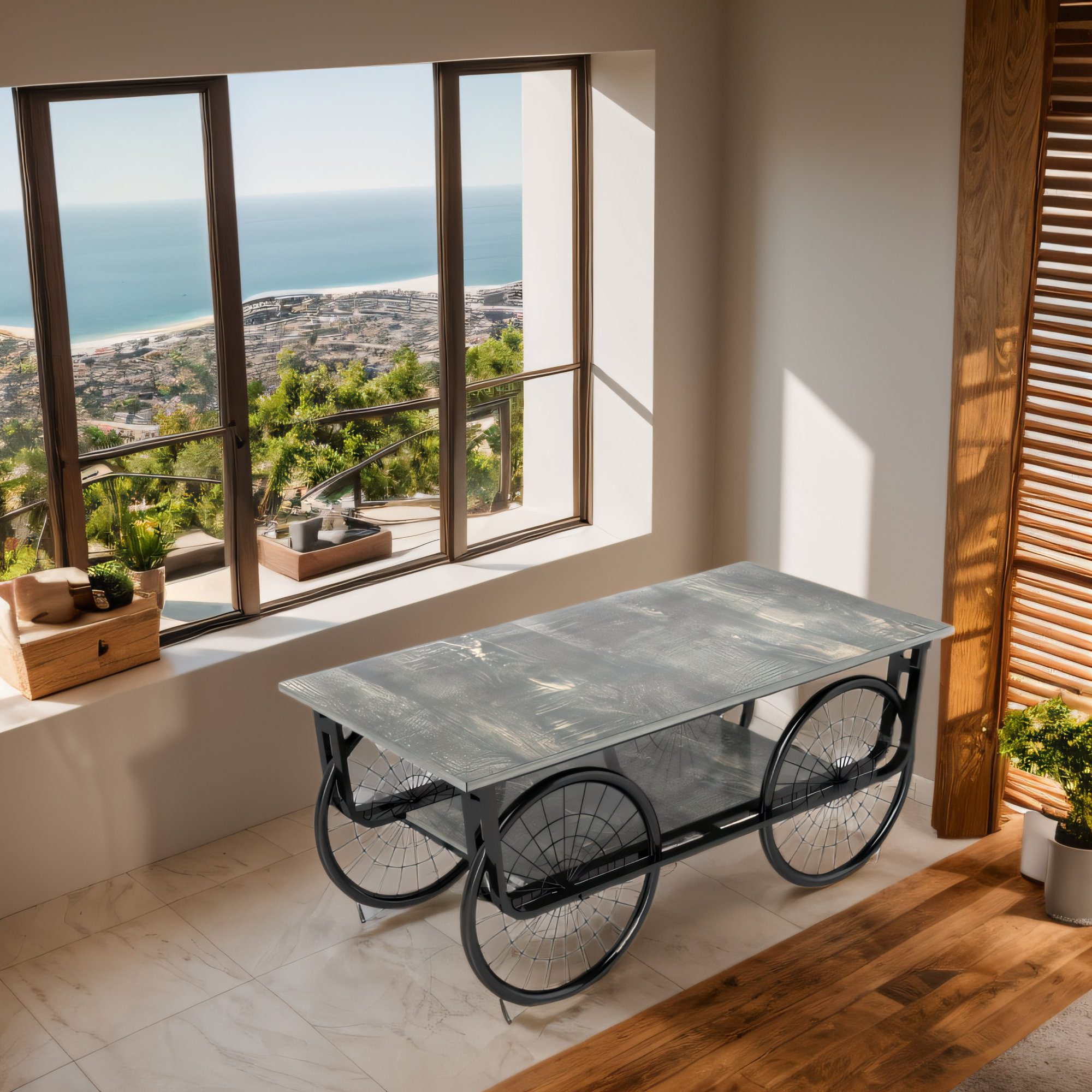 Trent Austin Design Rectangle Jayvion, Modern Style End Side Table ...